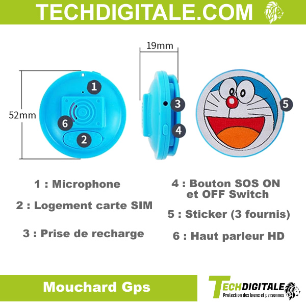 Mouchard Gps TECHDIGITALE : Le Bon choix